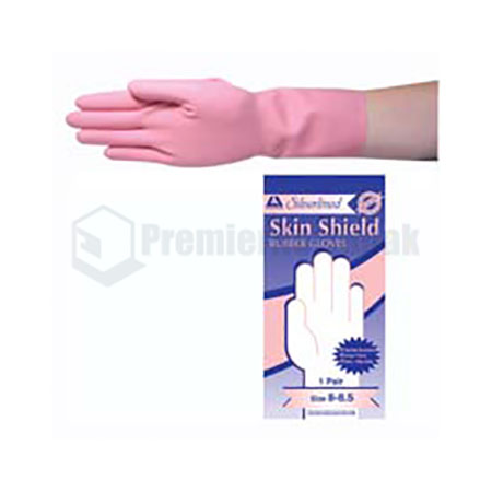 SIZE 8-8.5 Rubber Gloves | Packaging, Cups, Plates, Trays, Bags ...