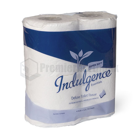 2PLY TOILET TISSUE 48X250 – INDULGENCE | Packaging, Cups, Plates, Trays ...