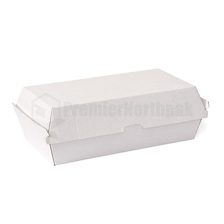 LARGE Snack Box WHITE | Packaging, Cups, Plates, Trays, Bags ...