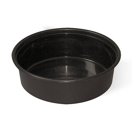 220ml Round Container BLACK – Genfac | Packaging, Cups, Plates, Trays ...
