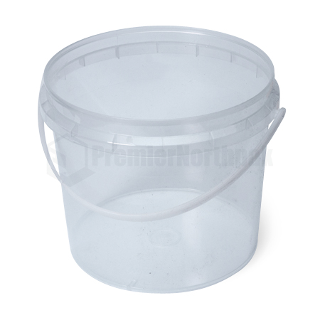 5 LTR FOOD BUCKET CLEAR PP – CHANROL | Packaging, Cups, Plates, Trays ...