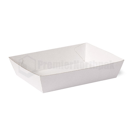 #3 Open Tray WHITE | Packaging, Cups, Plates, Trays, Bags, Containers ...