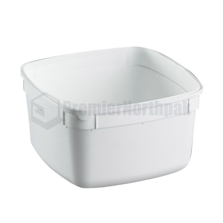 2L Square Ice Cream Container WHITE | Packaging, Cups, Plates, Trays ...
